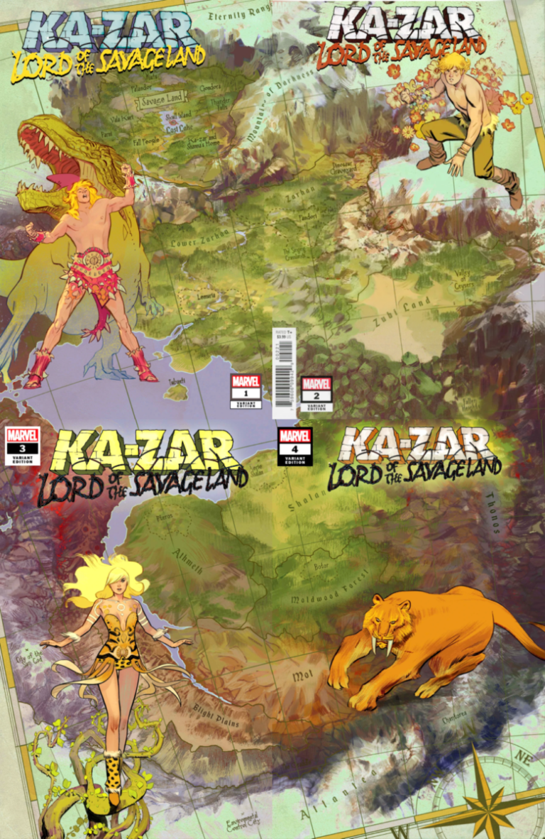 Savage Land Reading Guide: Ka-Zar and Shanna