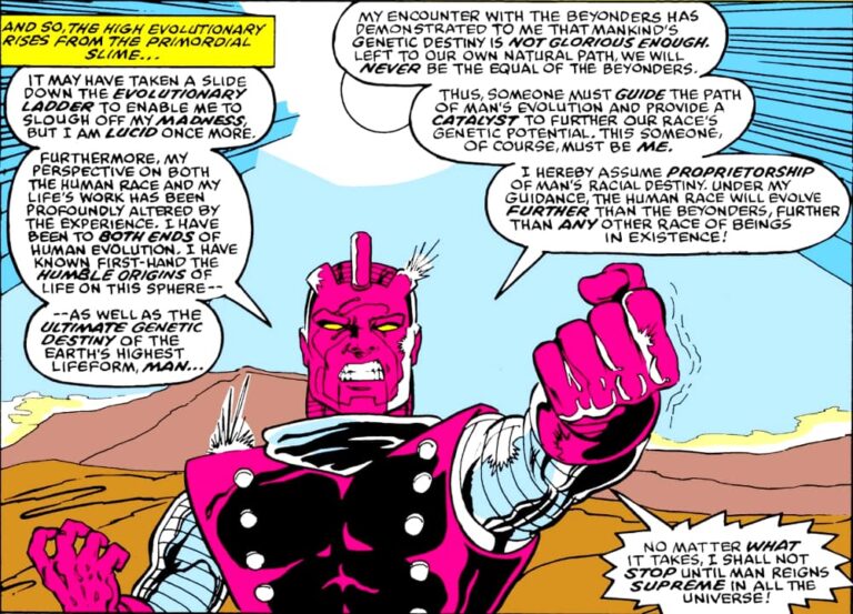 High Evolutionary Comics Reading Guide
