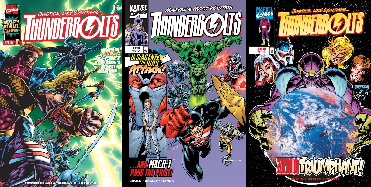 Thunderbolts Comics Reading Guide