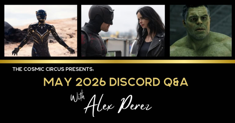 Alex Perez May 2026 Q&A #2: Black Panther, Daredevil and More